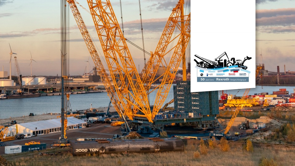 De grootste kraan ter wereld | Bosch Rexroth België