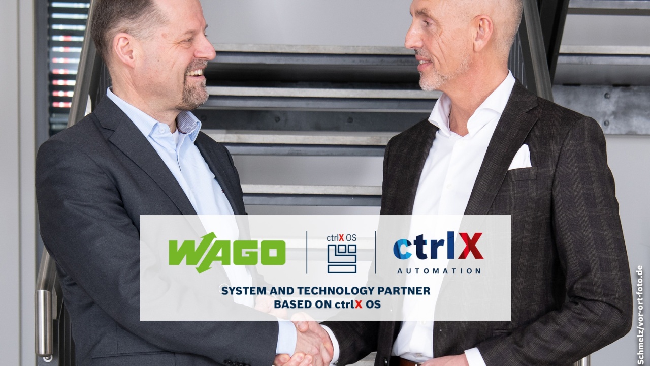 携手共创开放的自动化世界 ctrlX OS的首位系统和技术合作伙伴——WAGO | Bosch Rexroth 中国