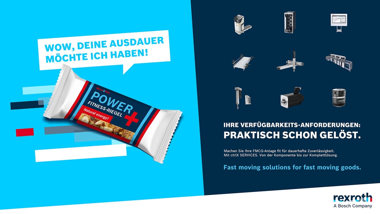 Fast moving solutions for fast moving goods. | Bosch Rexroth Deutschland