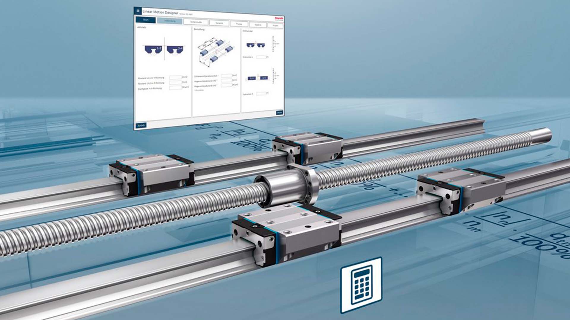 Lineaaritekniikan konfigurointityökalut | Bosch Rexroth Suomi