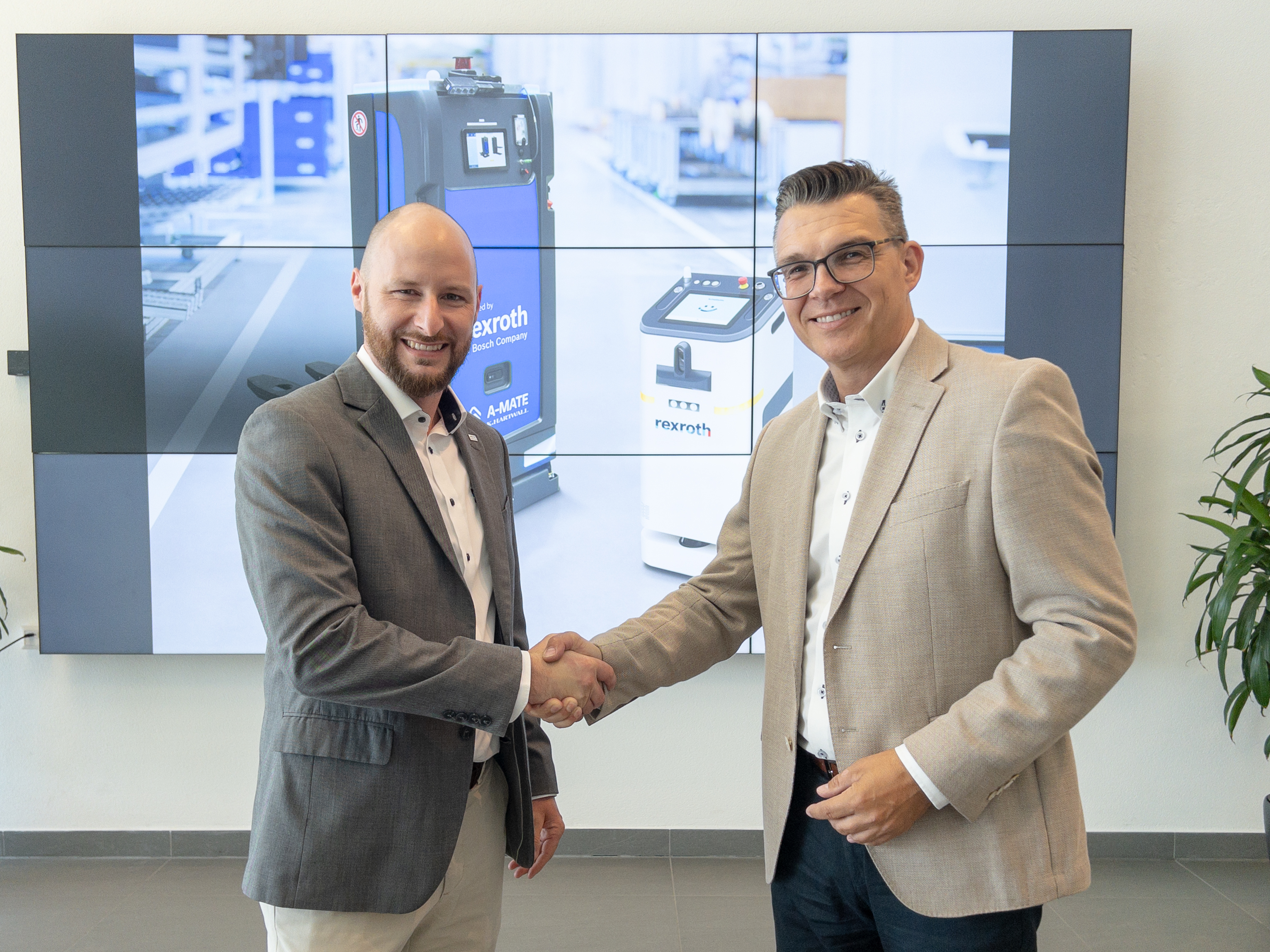 Automatizált anyagáramlás egy kézből – partnerség a Bosch Rexroth és K ...