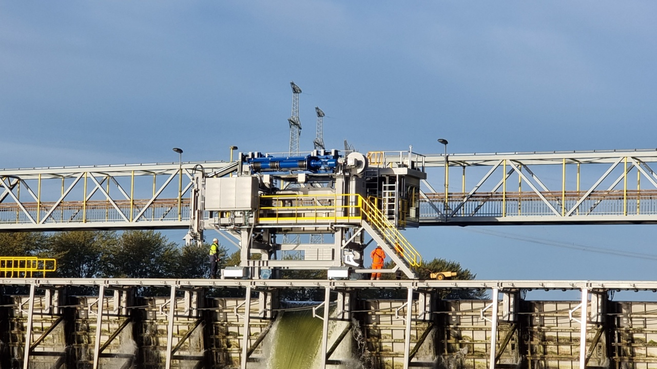 Aandrijfsysteem voor nieuwe stuwkraan Linne | Bosch Rexroth Nederland