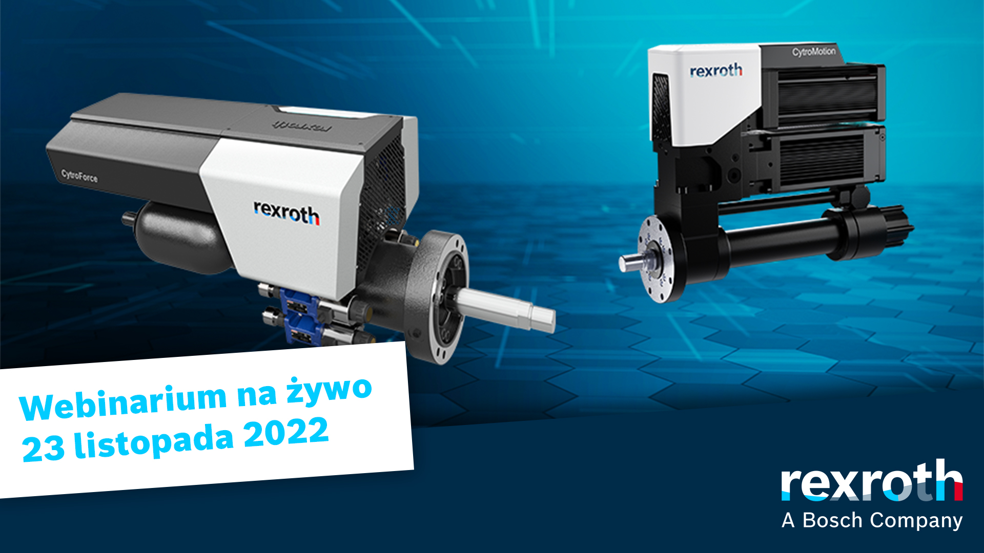 Webinar: Zmaksymalizuj swoja wydajnosc, wybierajac najlepszy samodzielny silownik | Bosch ...