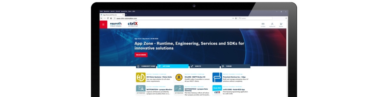 ctrlX STORE: automation based on the smartphone principle | Bosch ...