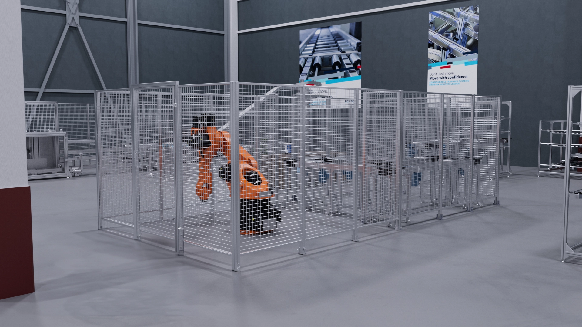 Next generation of EcoSafe from Bosch Rexroth sets new standards for modular safety fences and ...