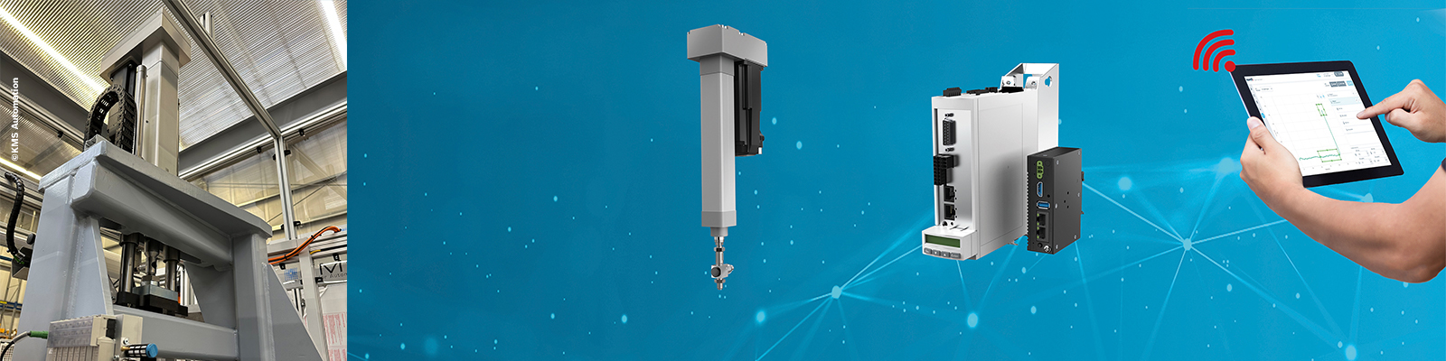 Servo press with an intelligent subsystem | Bosch Rexroth Great Britain