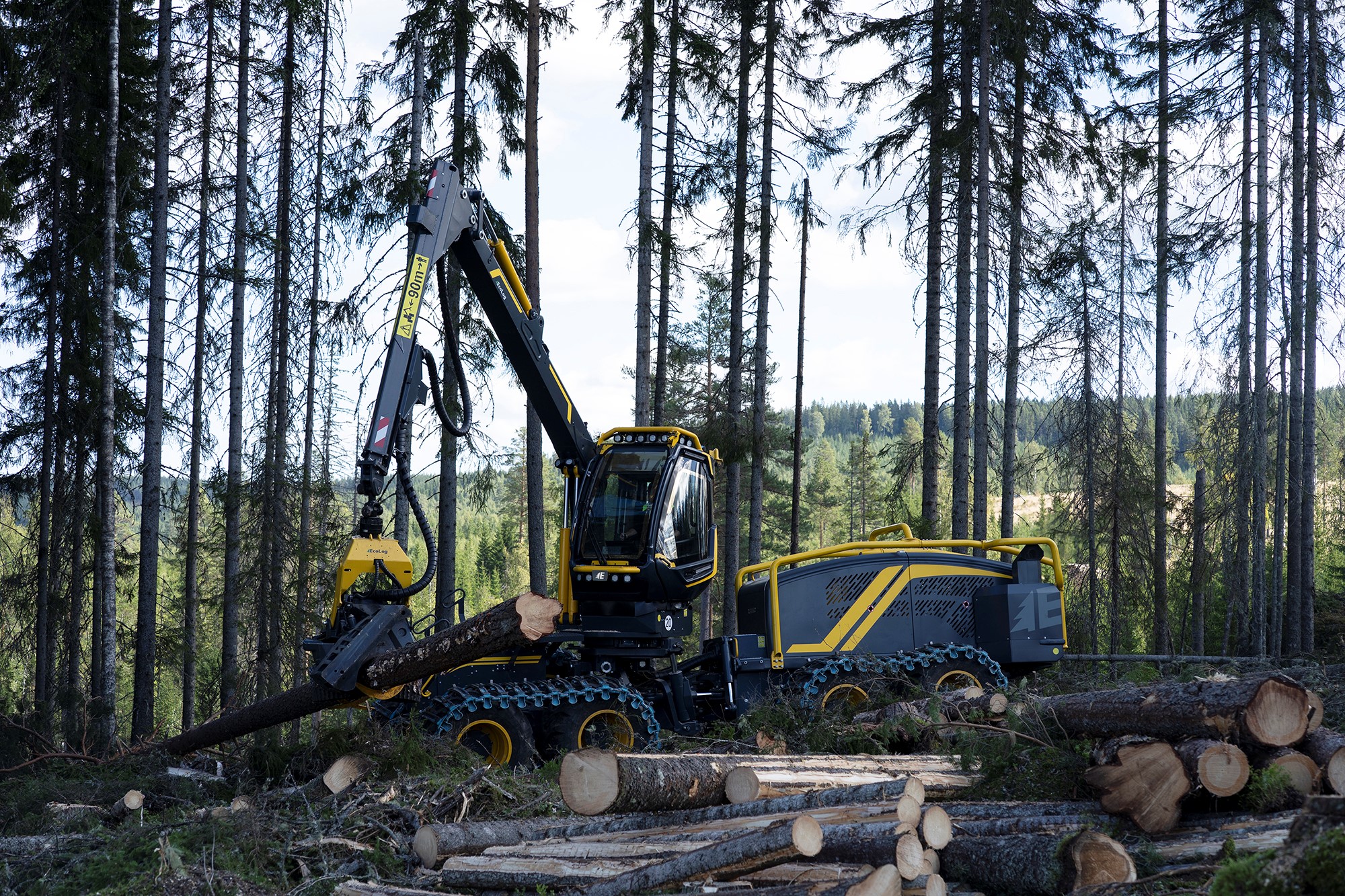 Eco Log uses Bosch Rexroth's new valve platform | Bosch Rexroth Germany