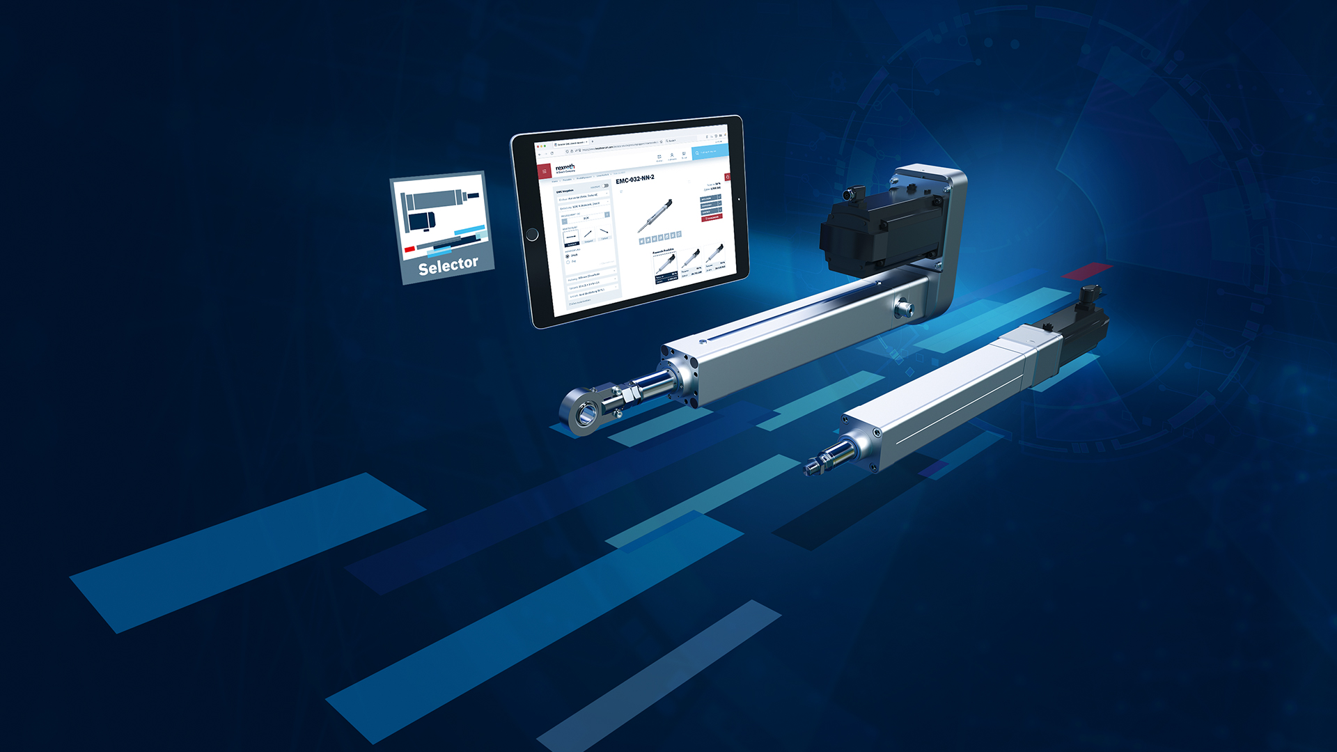 Electromechanical cylinders | Bosch Rexroth USA