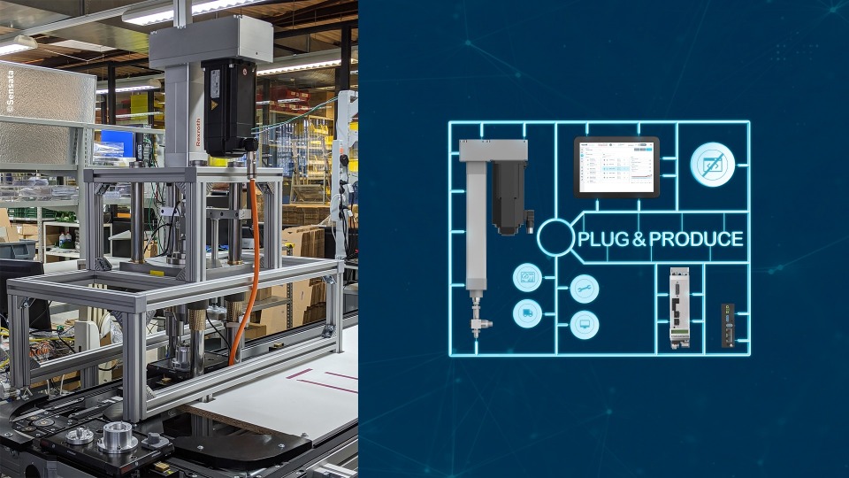 Plug & Produce servo press | Bosch Rexroth USA