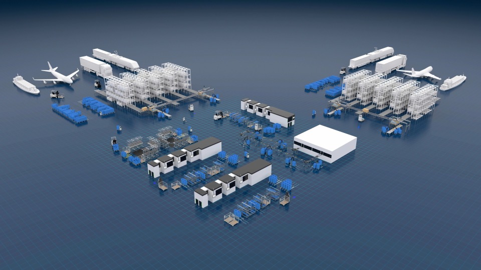 Modular automation for mobile robots | Bosch Rexroth Germany