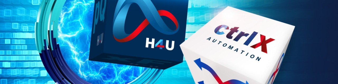 Automatisierungsbaukasten ctrlX AUTOMATION Software-Plattform H4U | Bosch Rexroth Deutschland
