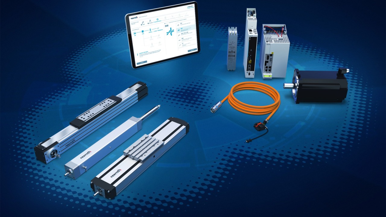 Linearachsen mit Automationspaket | Bosch Rexroth Deutschland
