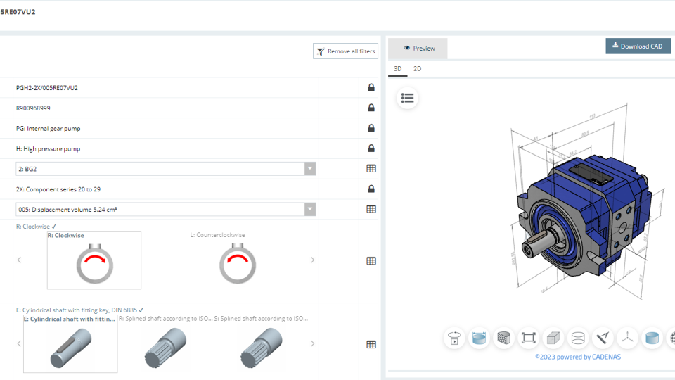 digital twin industrial hydraulics | Bosch Rexroth Germany