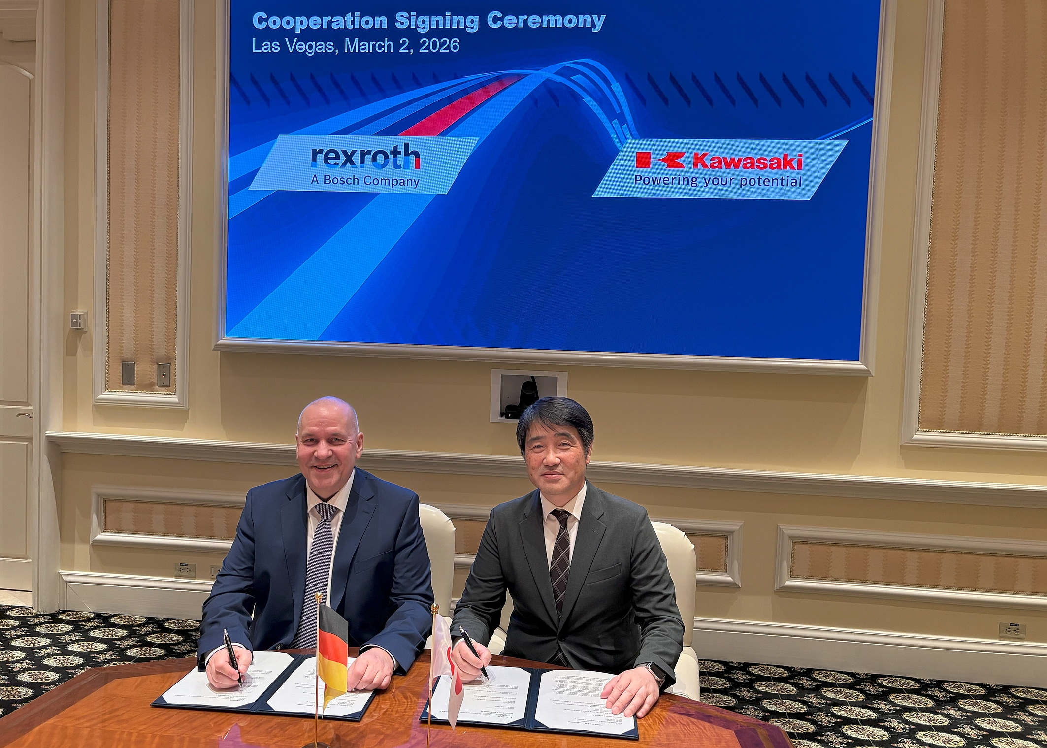 Bosch Rexroth and Kawasaki plan profound collaboration | Bosch Rexroth ...