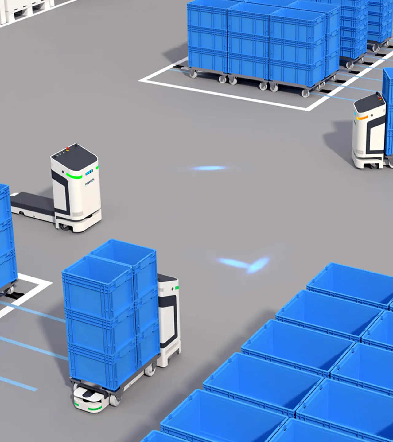 Solutions d'assemblage et de logistique connectées | Bosch Rexroth France