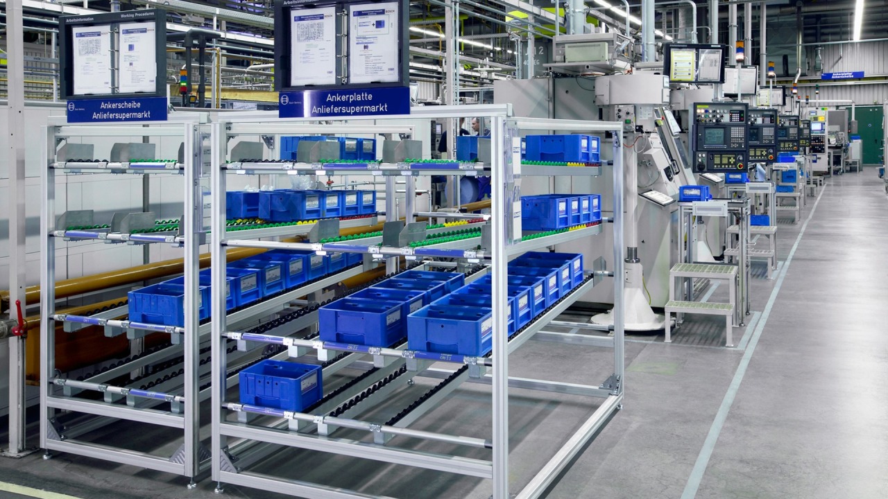 Applications Flow Racks and Material Shuttles | Bosch Rexroth Germany