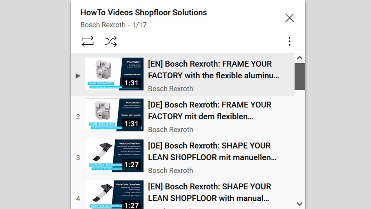 Aluminum Profiles - Solutions & Components | Bosch Rexroth India