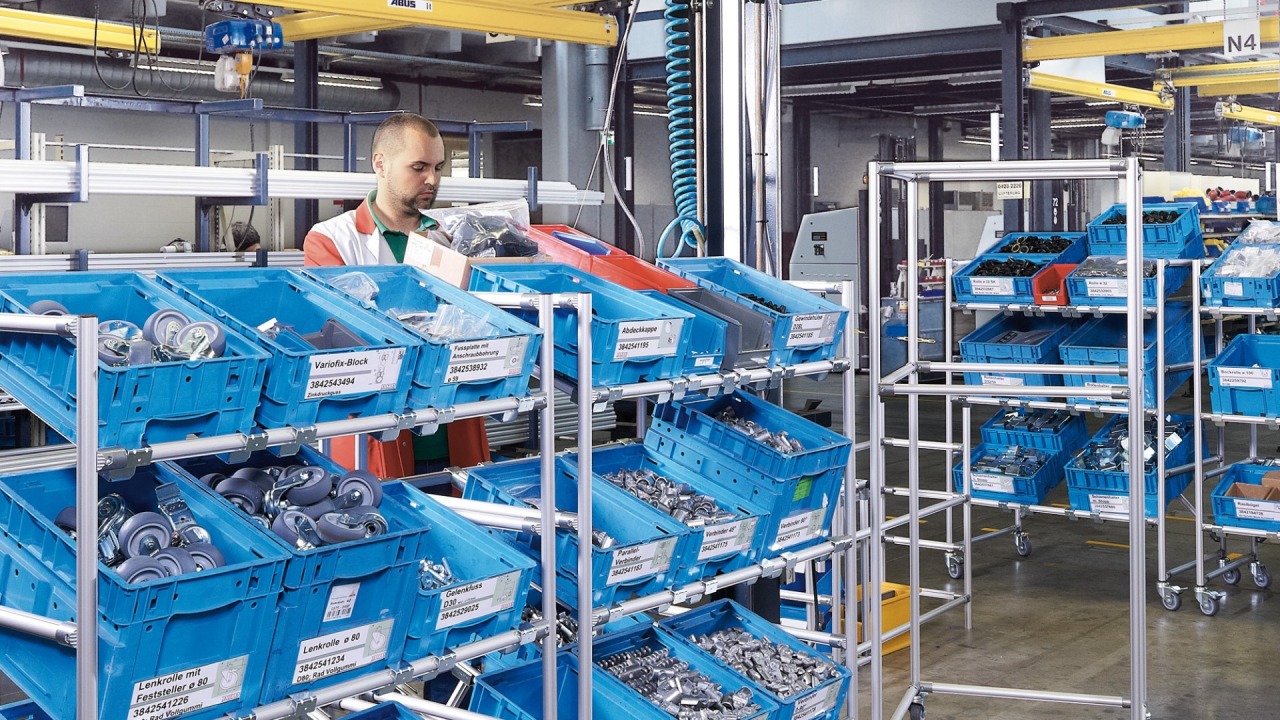 EcoShape Tubular Framing System | Bosch Rexroth USA