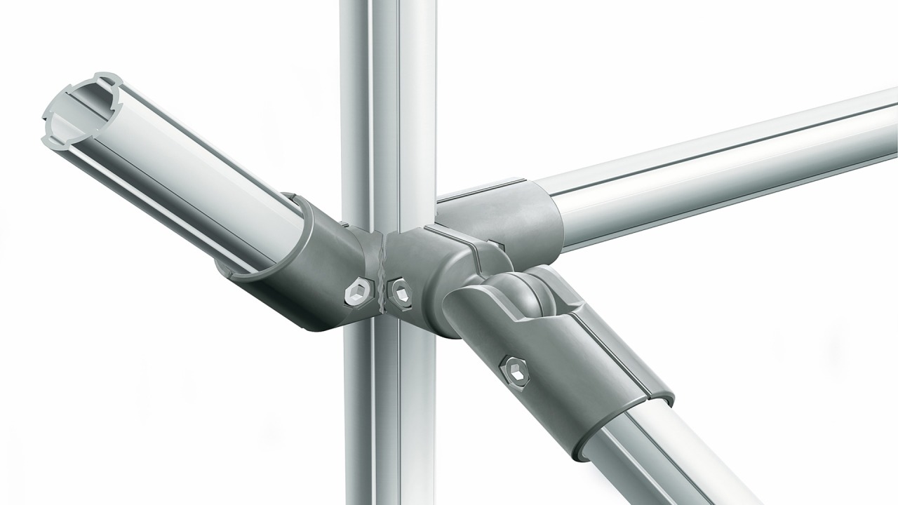 Sistema de estructuras tubulares - EcoShape | Bosch Rexroth España