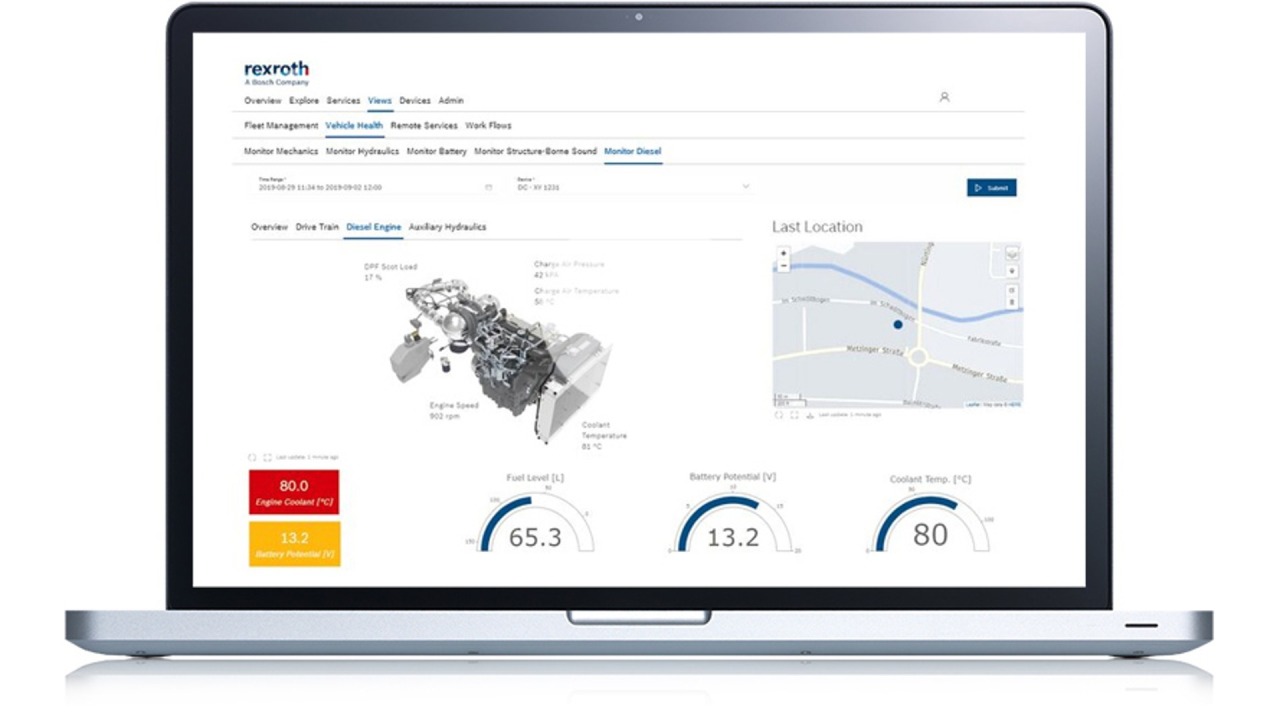 Bosch Rexroth AG - Unidad de control telemático (TCU) y servicios IoT ...
